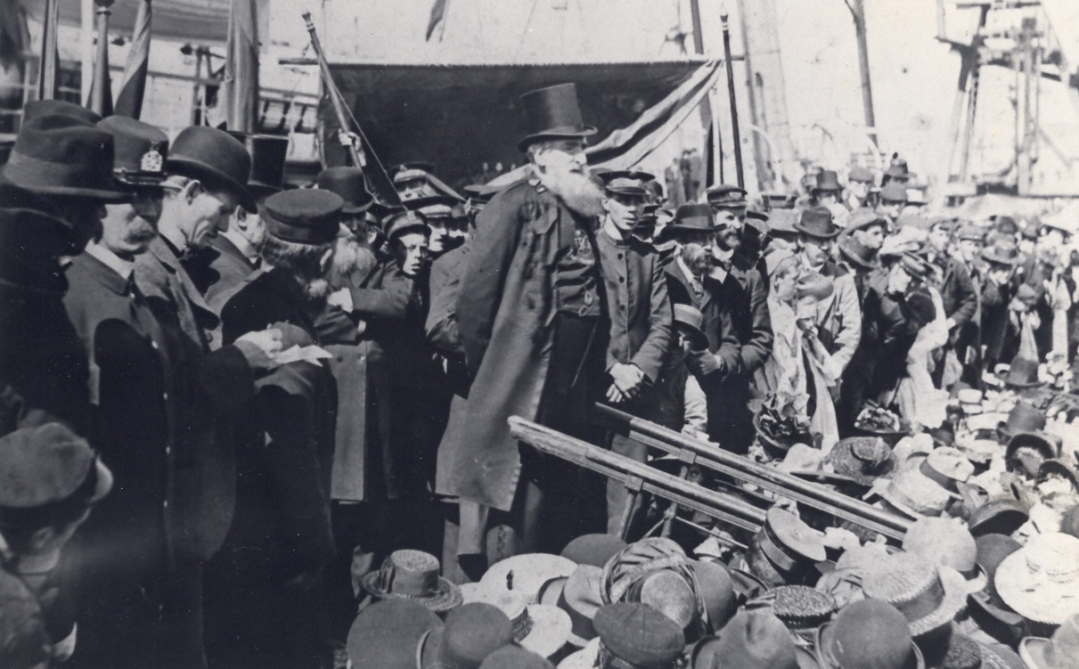 William Booth arrives in New Zealand - Heritage Centre & Archives